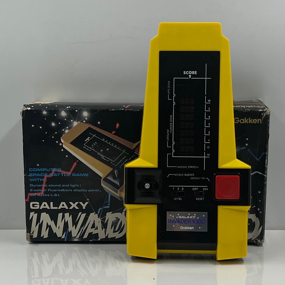 Pre-owned VINTAGE 1980s CGL GALAXY INVADE 1000 HANDHELD VIDEO GAME ...